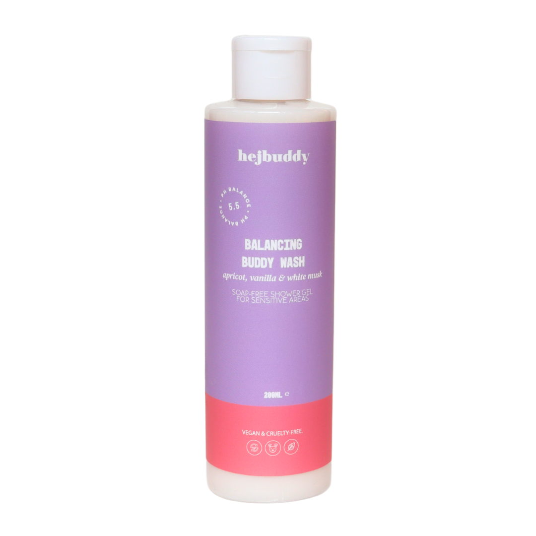 Balancing Buddy Wash - intimate wash gel apricot & vanilla – HejBuddy®